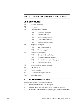 Strategic management multiple choice questions 1 - Strategic Management Multiple choice ...