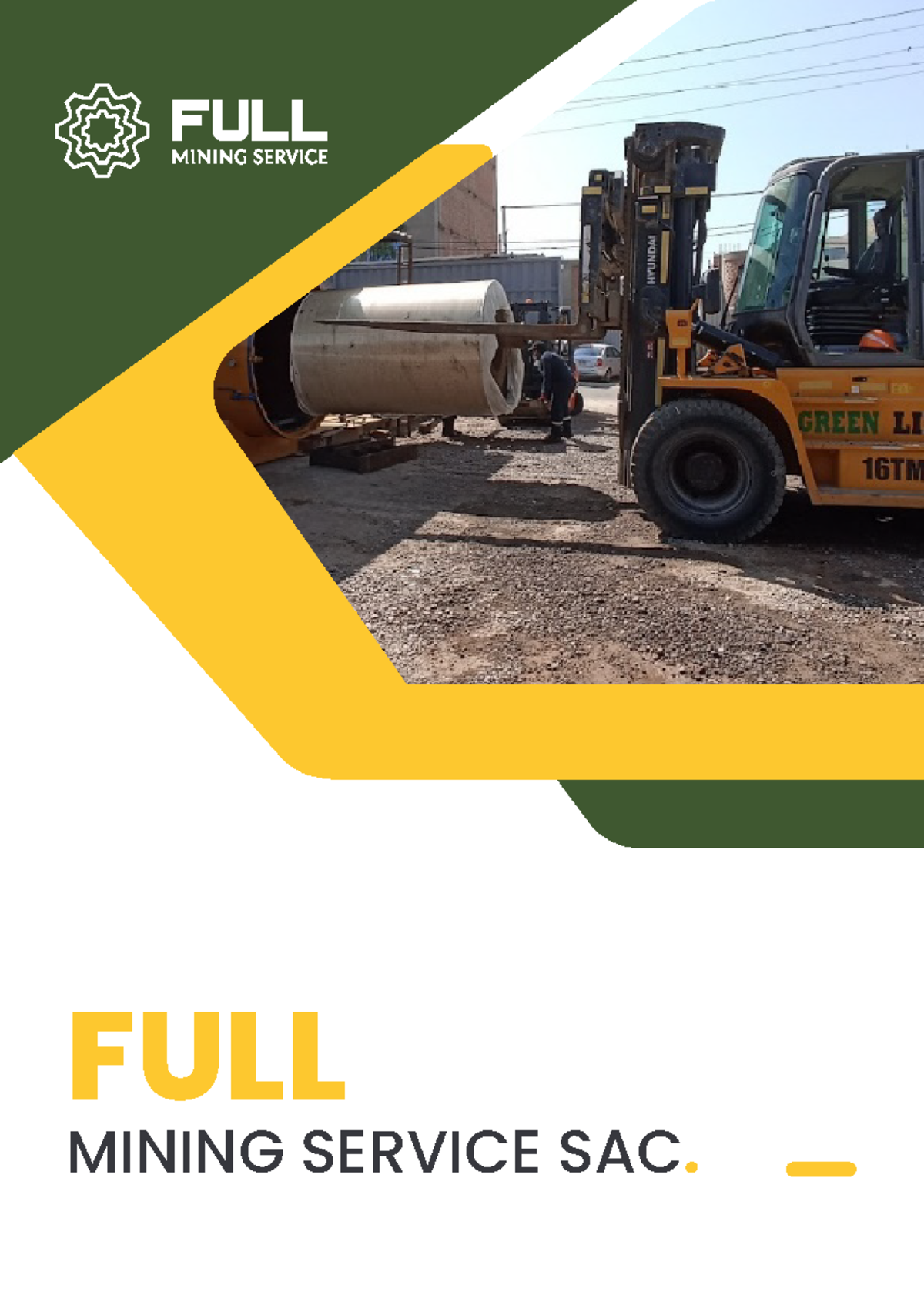 empresa Brochure - FULL MINING SERVICE SAC. LA EMPRESA MISIÓN Brindamos servicios y soluciones ...