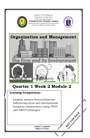 Module-9 organization and management quarter 2 - ABM – SPECIALIZED ...
