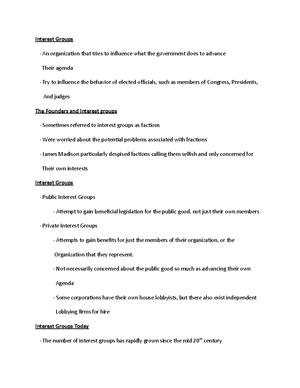 U.S Government 9A - Lecture Notes - Role of the President - Commander ...