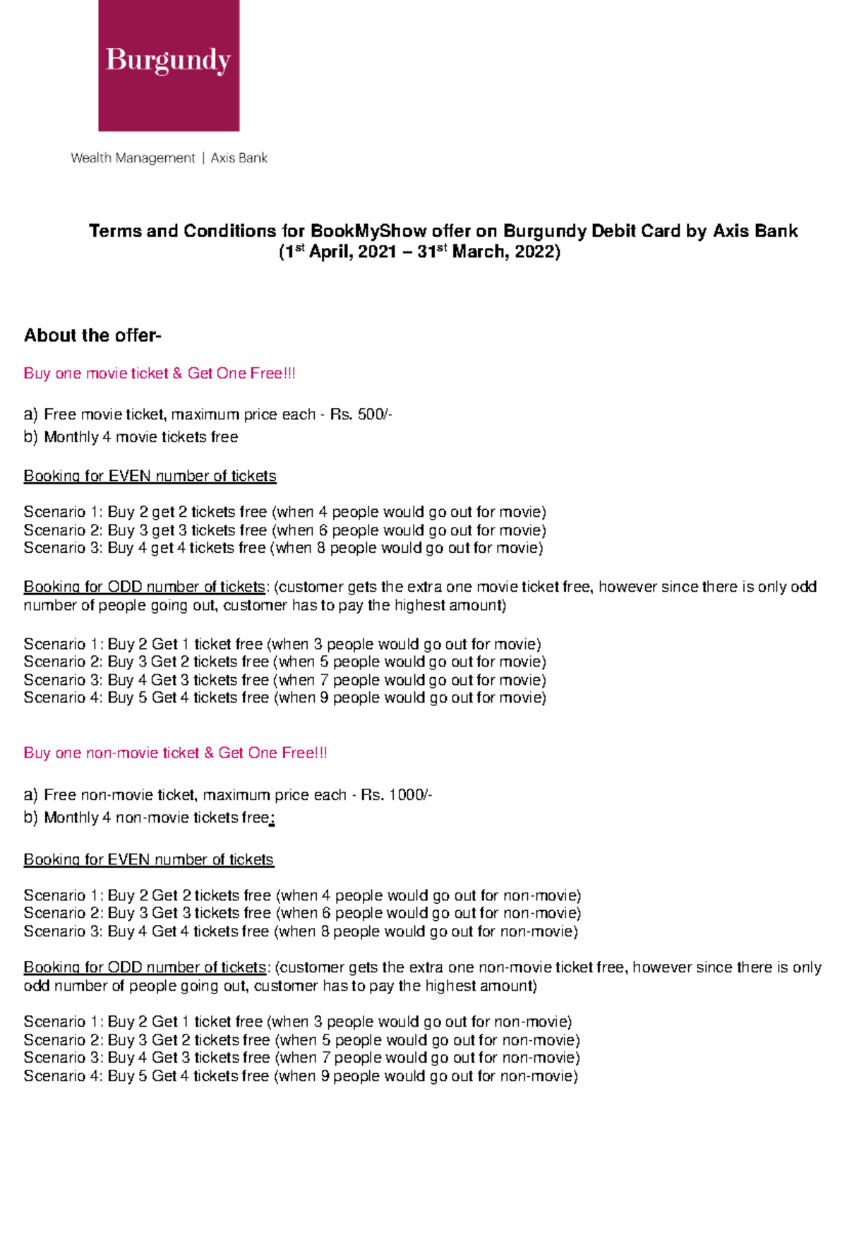 Bms terms and conditions final - Terms and Conditions for BookMyShow ...