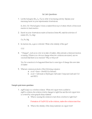 Iupui Chem-C125 Lab Report Sheet Atomic Spectra Atomic Structure ...