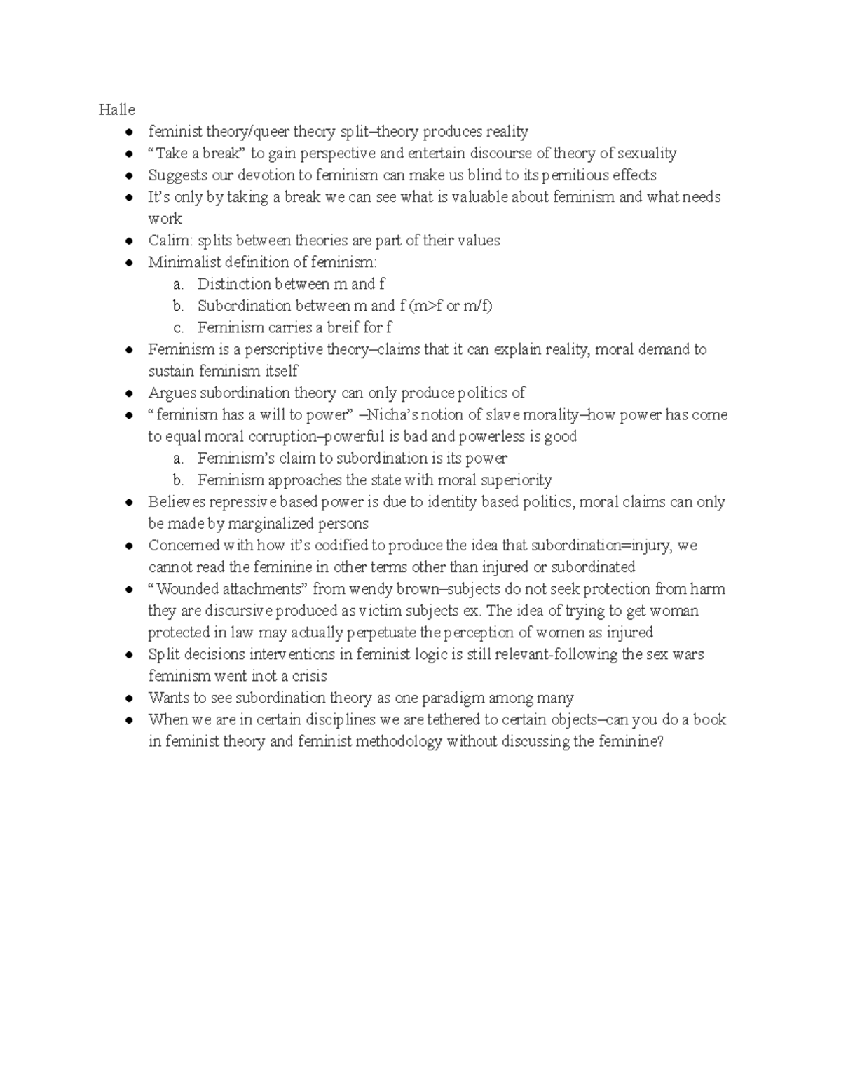 3 3 Halle - Prof Dayne Alexander - Halle feminist theory/queer theory ...