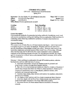 Sample lab 3 - Lab report for concrete mix design - Lab Report N ...