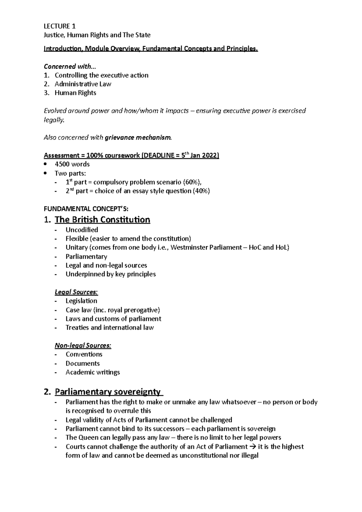 Lecture 1 - Intro, Module Overview, Fundamental Concepts and Principles ...