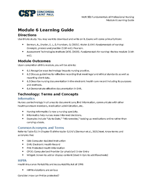 Module 2 Learning Guide - Module 2 Learning Guide Module 2 Learning ...