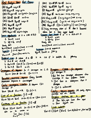 Tutorial Week 2A S1 2024 Solutions - MAST 20026 REAL ANALYSIS Week 2 A Proof and Mathematical ...