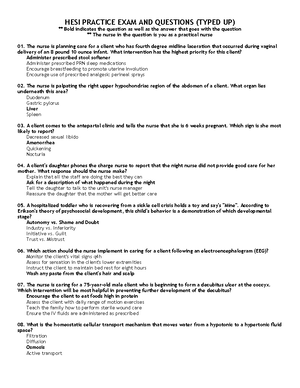 160 Week 7 and 8 - homework assignment - NUR 160 - Studocu