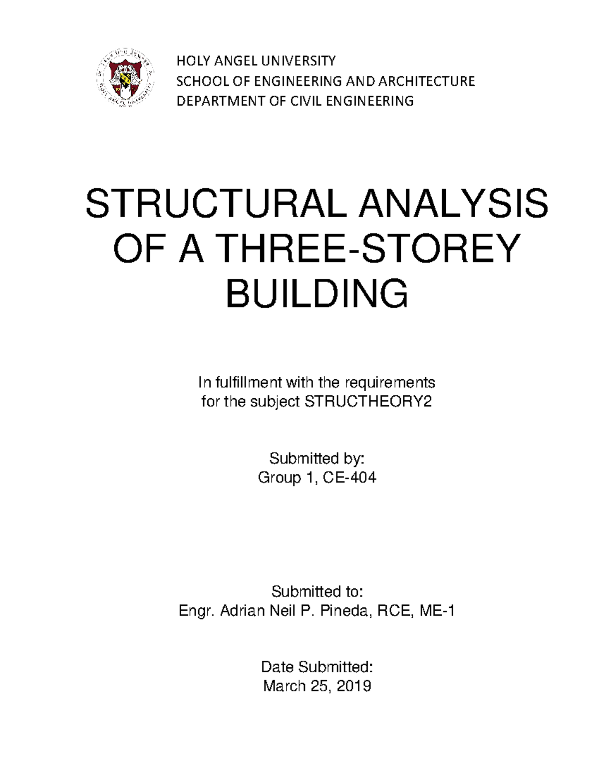 Final Project Write UP Format Structheory 2 - HOLY ANGEL UNIVERSITY ...