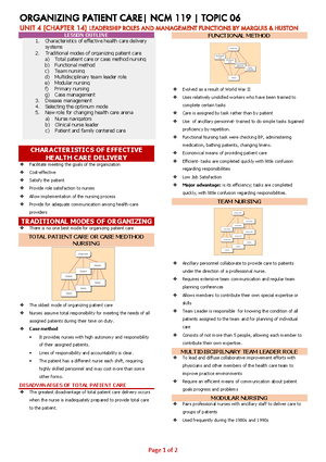 05 LEC ER Diagnostic tests - ER DIAGNOSTIC TESTS | NCM 118 | TOPIC 5 ...