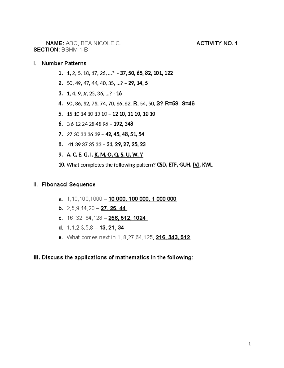 Mmwact 1 - AHAHX JJJA - NAME: ABO, BEA NICOLE C. ACTIVITY NO. 1 SECTION ...
