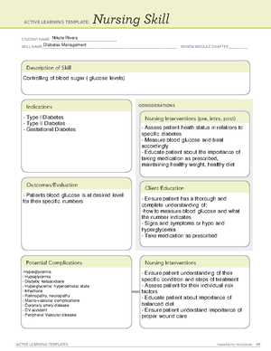 Nikole Rivera-NURS113-DVT-PAD- System Disorder Template - NURS 120 ...