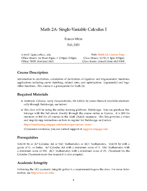 Math Notes 6 - implicit differentiation practice problems - Math 2A ...