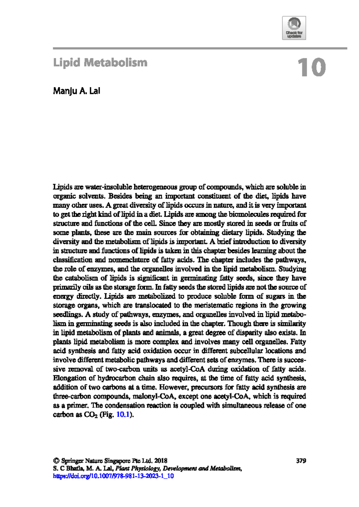 Lipids Notes Bsc Botony Studocu