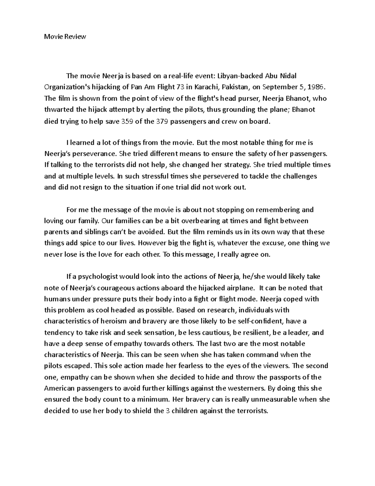Exam Movie Review BS Psychology Studocu exam-movie-review-bs-psychology-studocu