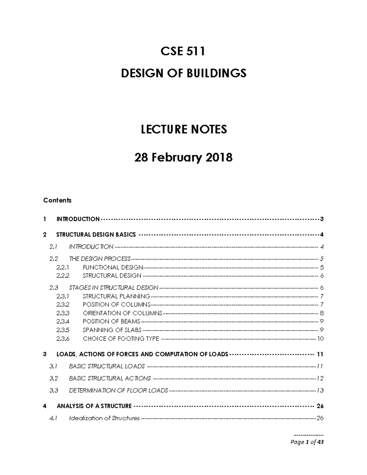 Cse511 notes - Computer science and engineering - Studocu