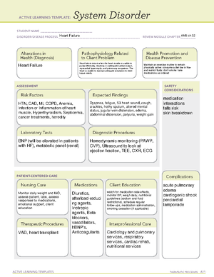Active Learning Template sys Dis - ACTIVE LEARNING TEMPLATES ...