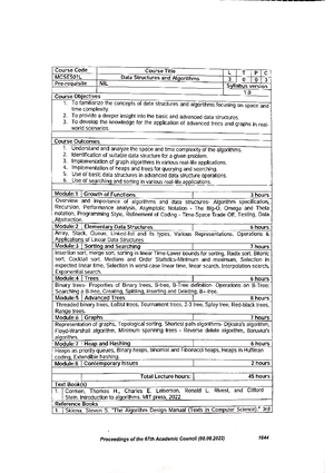 DSA FAT part-1 - FAT QUESTION PAPER - Data Structures - Studocu