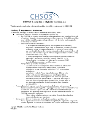 2021 SSH CORE Accreditation Standards - Core Accreditation Standards ...