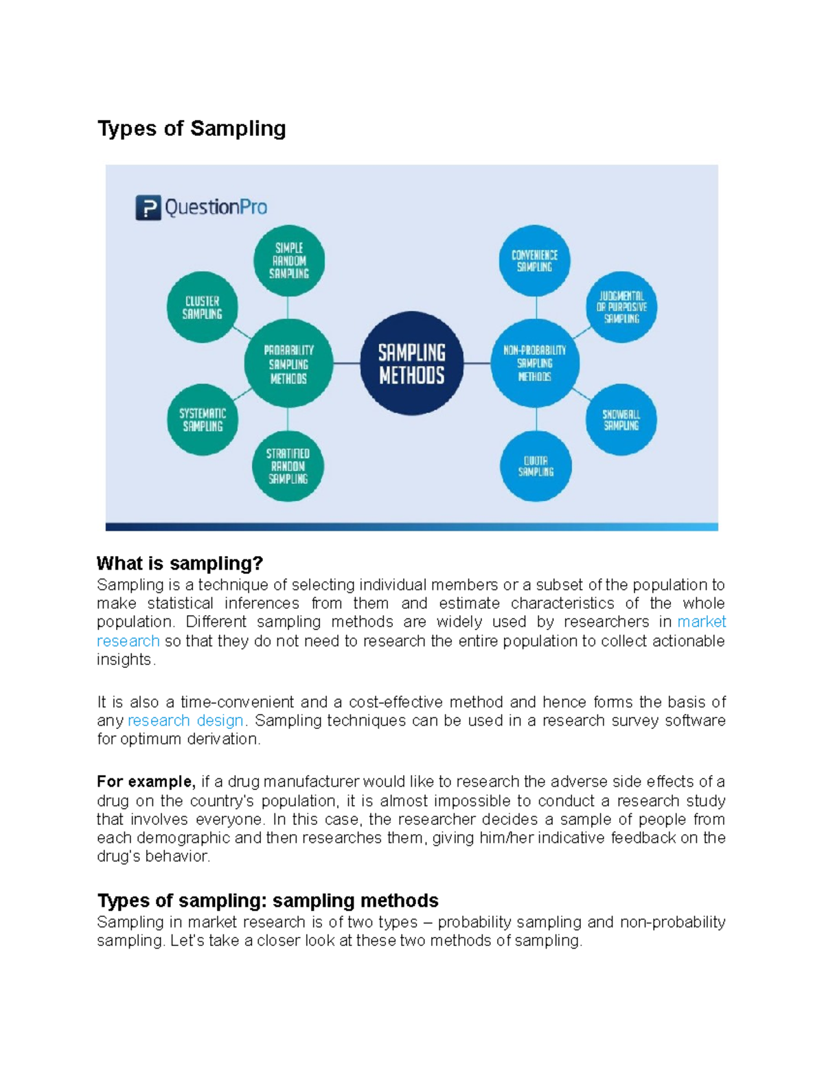 SQQS1013 Elementary Statistics Types of Sampling - Types of Sampling ...