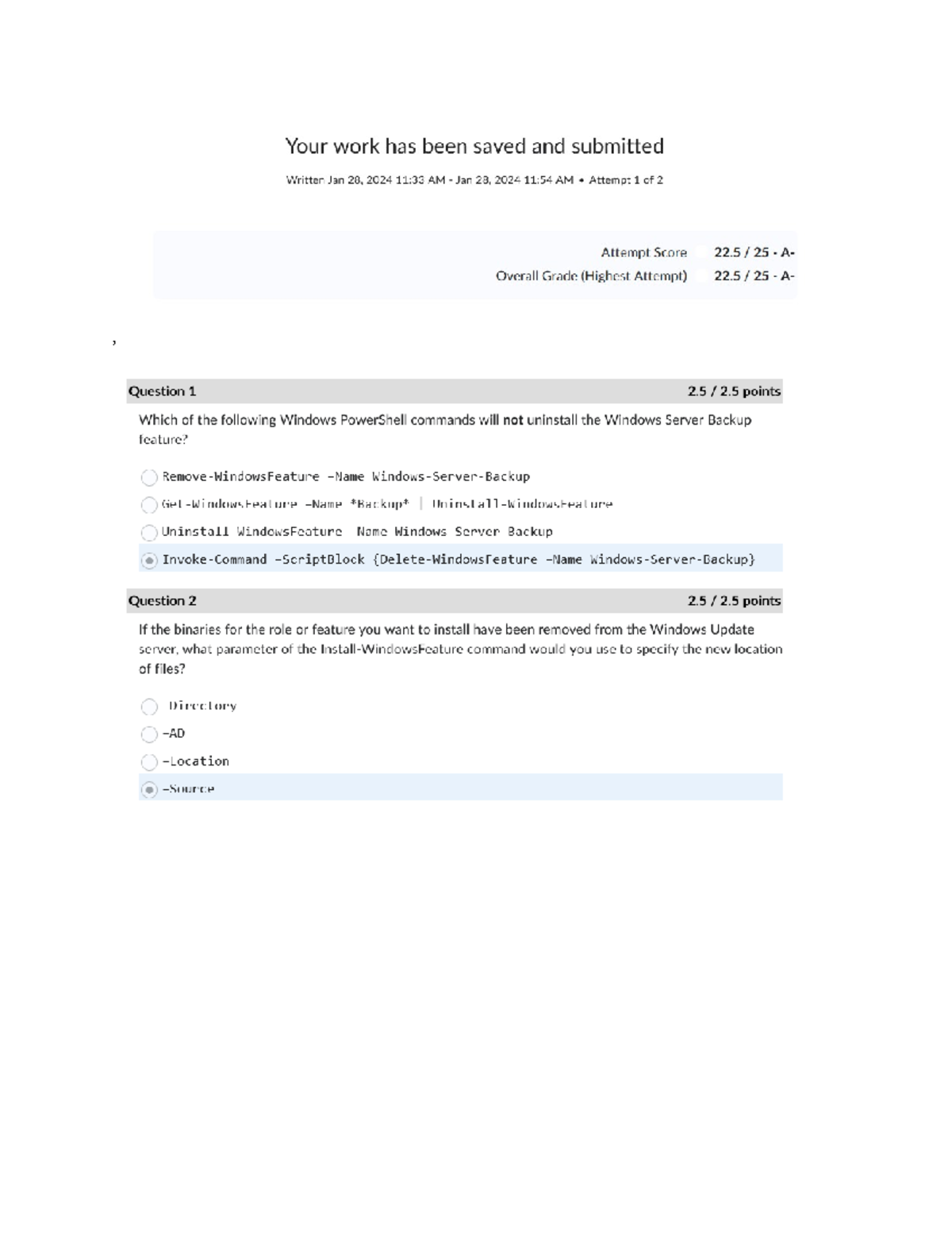 Module 3 Reading Quiz - CYB 300 - ’ - Studocu