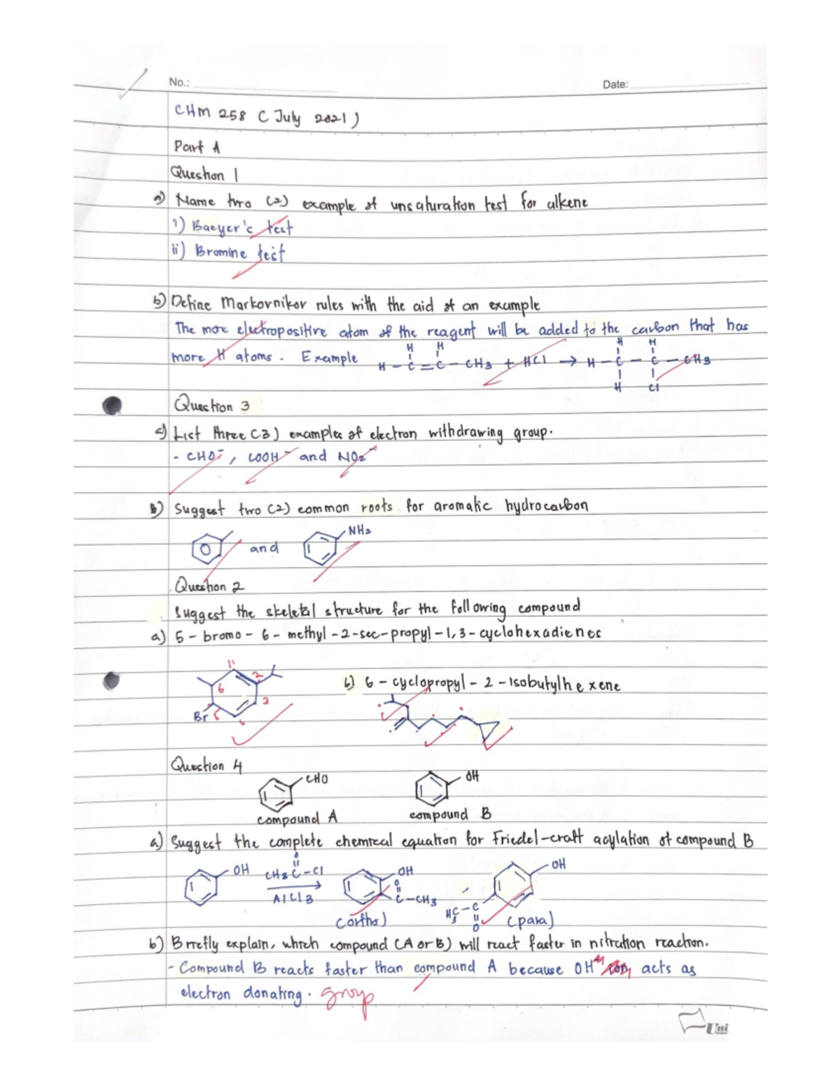 JULY 2021 - exam paper for practice - Statistics & Probability - Studocu
