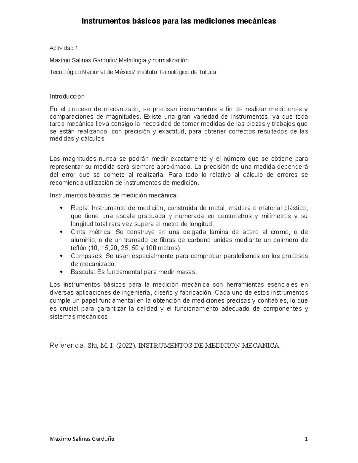 Instrumentos básicos para las mediciones mecánicas - Instrumentos ...