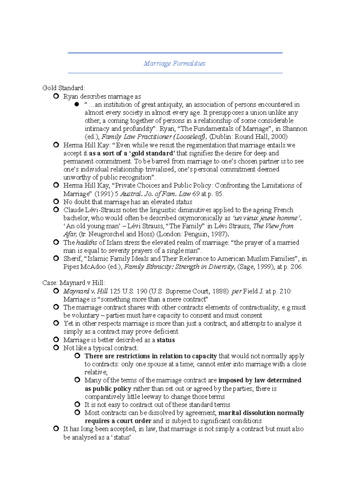 Family Law Marriage Formalities - Marriage Formalities Gold Standard ...