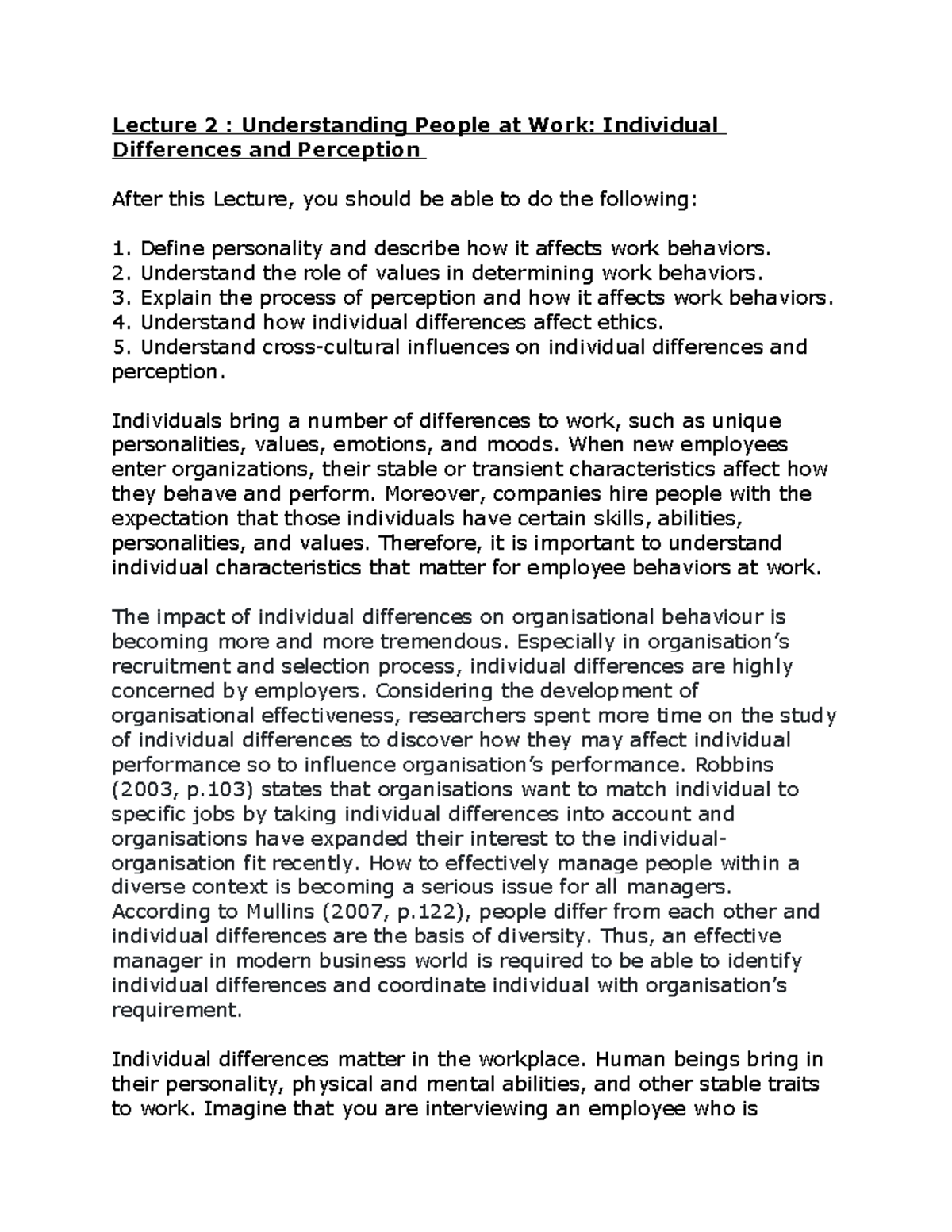 GBS630-PD-6-2019-2 - Understanding People at Work: Individual ...