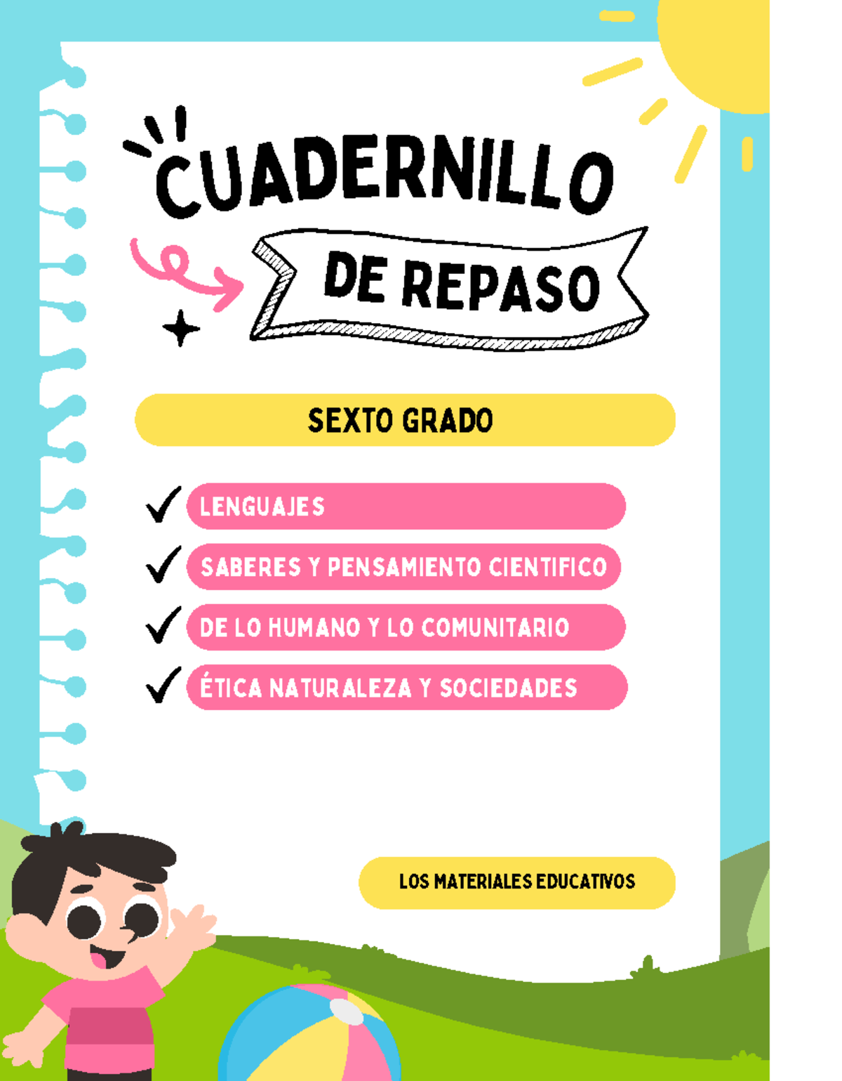📝6° Cuadernillo por campos formativos los materiales educativos - C UA ...