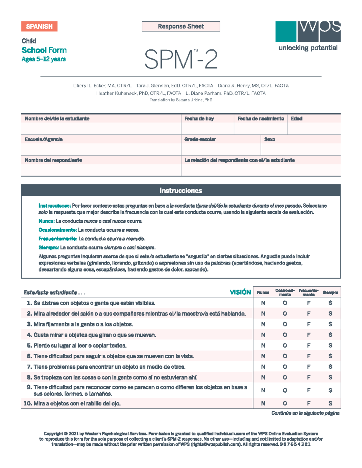 Spm2-Child Escolar - Terapia Ocupacional y estrategias de intervención ...