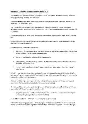 PSY294 Lab Report - Memory Span and it's effective relation with different Stimuli Types PSY ...