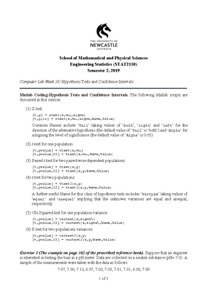 Exercises - Ch 9 - One and Two-Sample Estimation - Exercises 283 ...