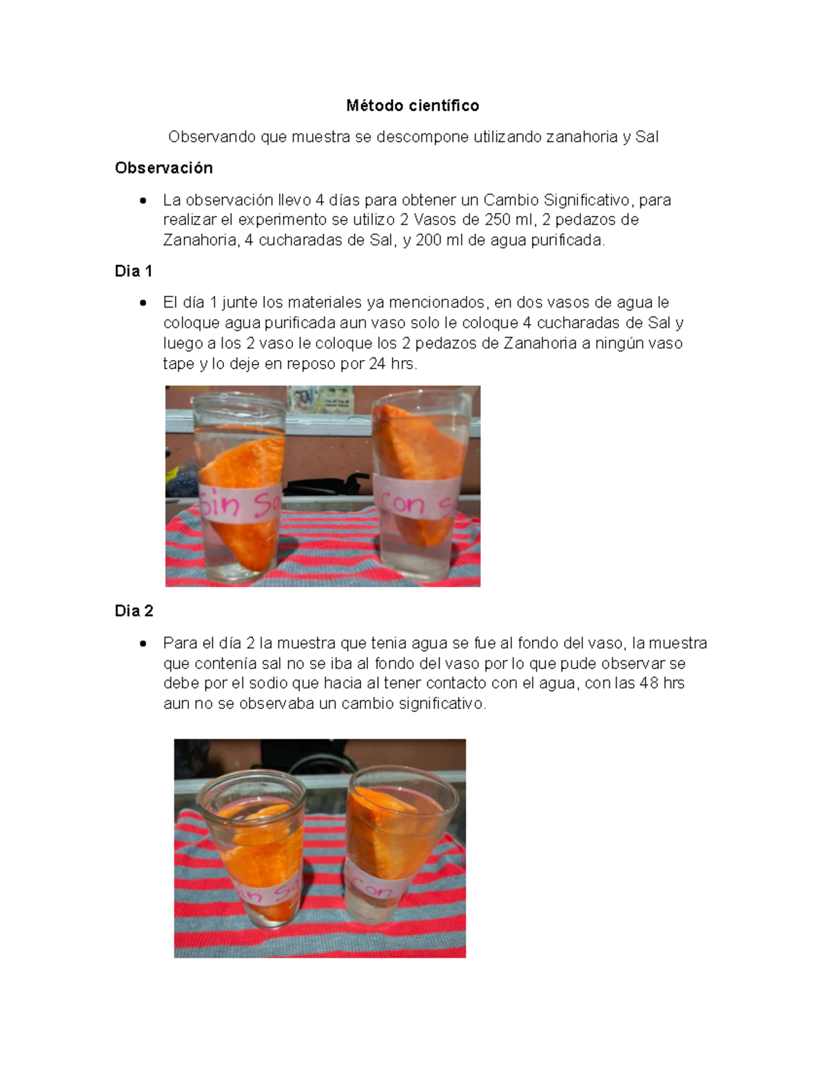 Método científico, David España - Método científico Observando que ...