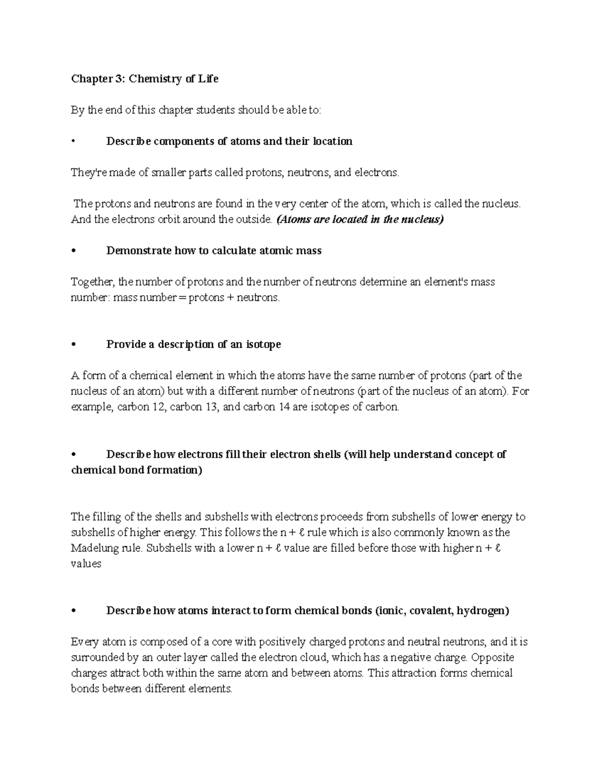 Chapter 3 Chemistry Of Life Exam Review Chapter 3 Chemistry Of chapter-3-chemistry-of-life-exam-review-chapter-3-chemistry-of