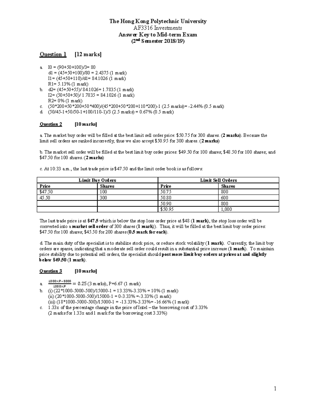 Midterm 4 May 2018 Answers Warning Tt Undefined Function 32 The Hong Kong Polytechnic