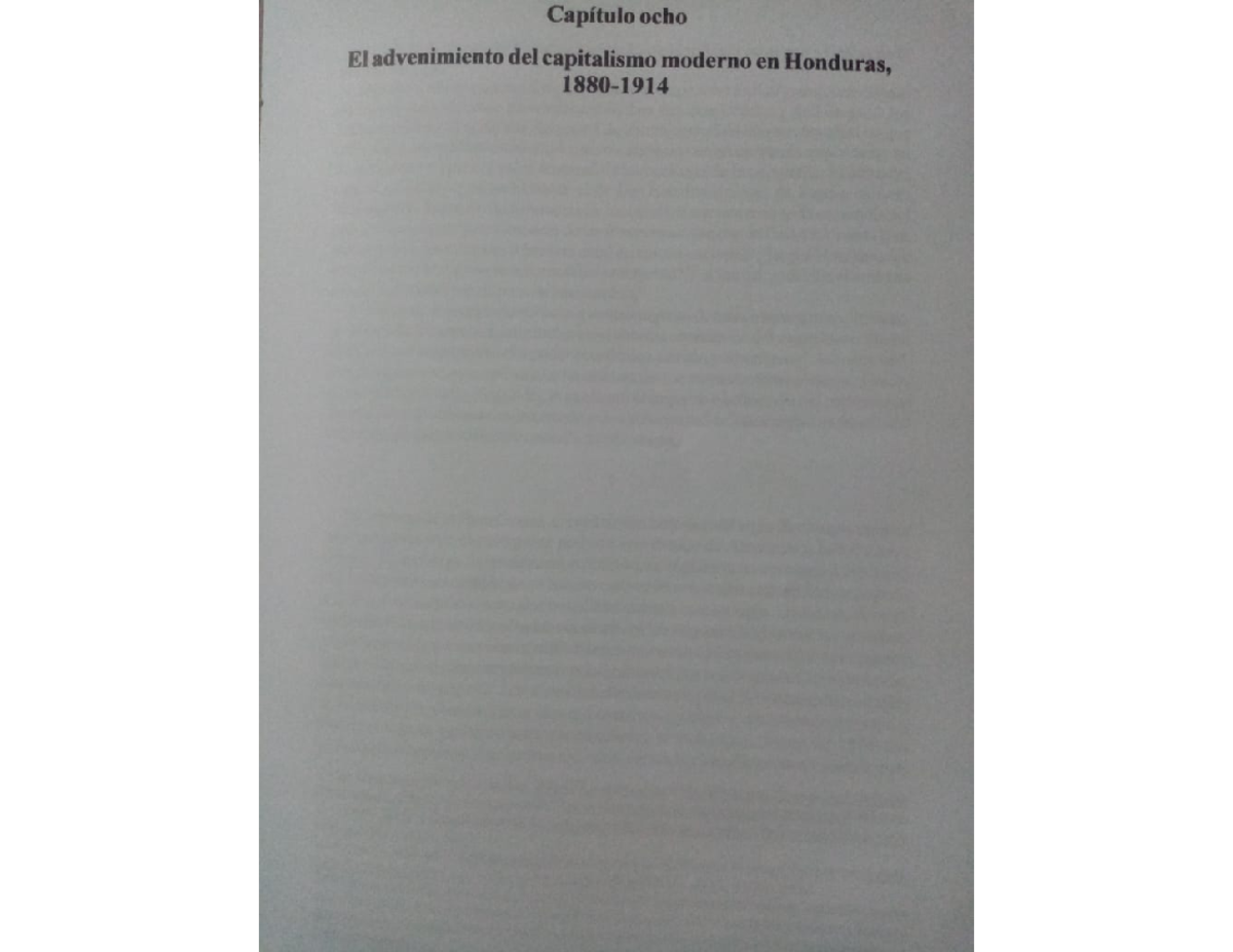 Advenimiento del Capitalismo Moderno - Historia - Studocu