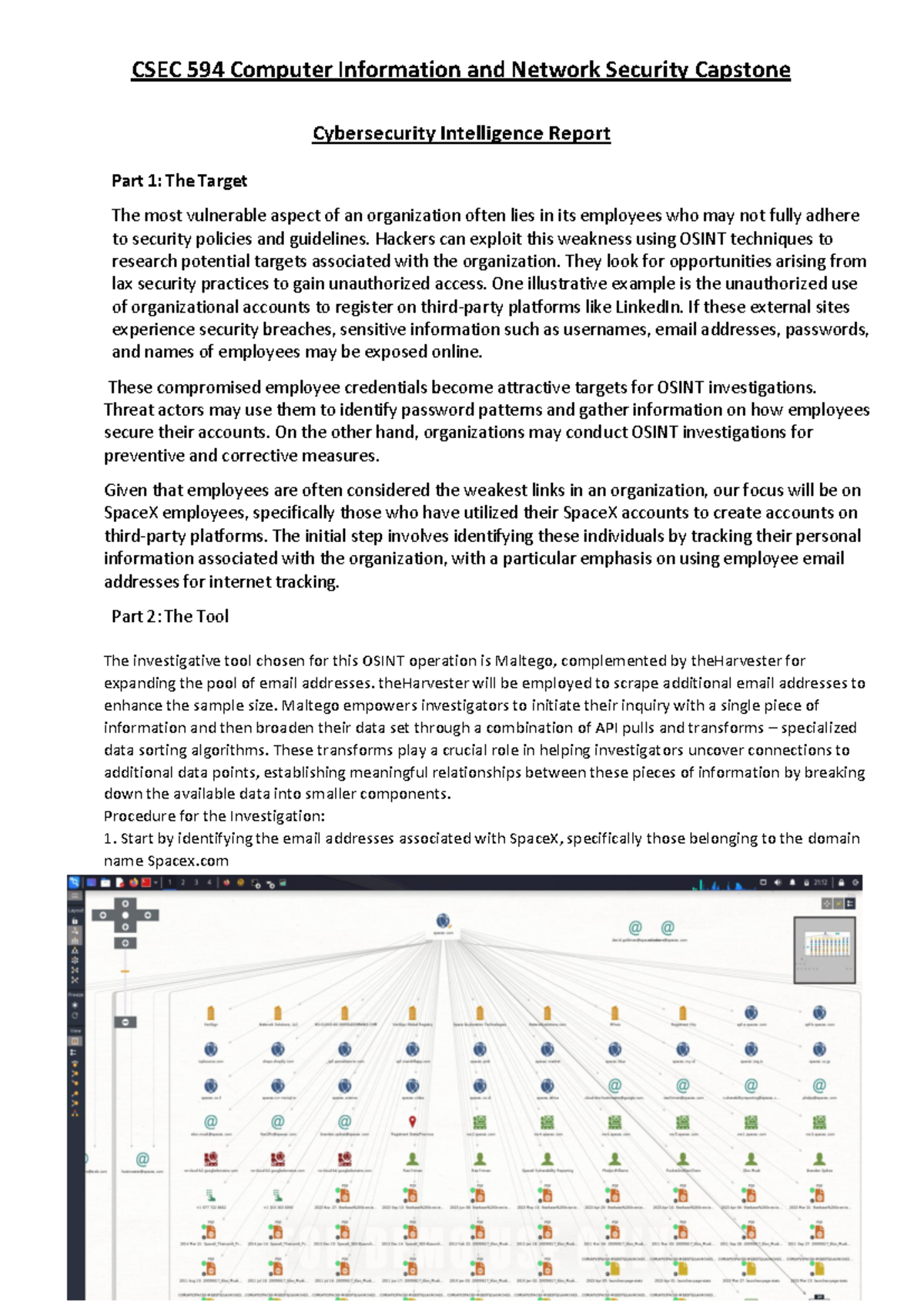 Cybersecurity Intelligence Report Arjun Verma - CSEC 594 Computer ...