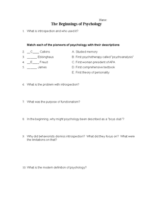 Perspective Assignment - Name That Perspective Homework Assignment The ...
