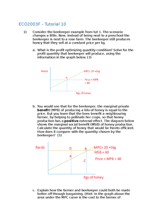 Tutorial 4 - ECO2003F - UCT - Studocu