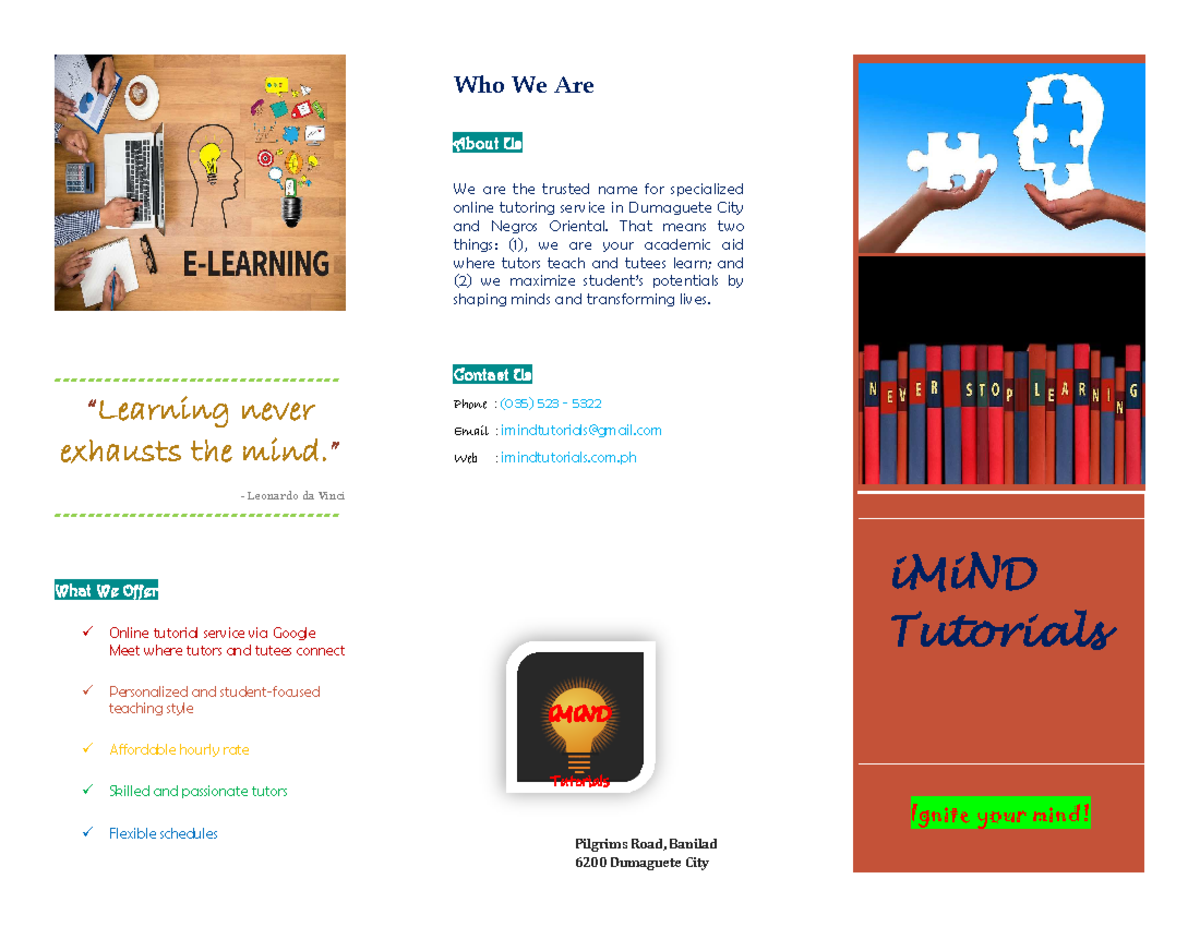 I Mi ND-Tutorials - It is a simple business plan that you can use as ...