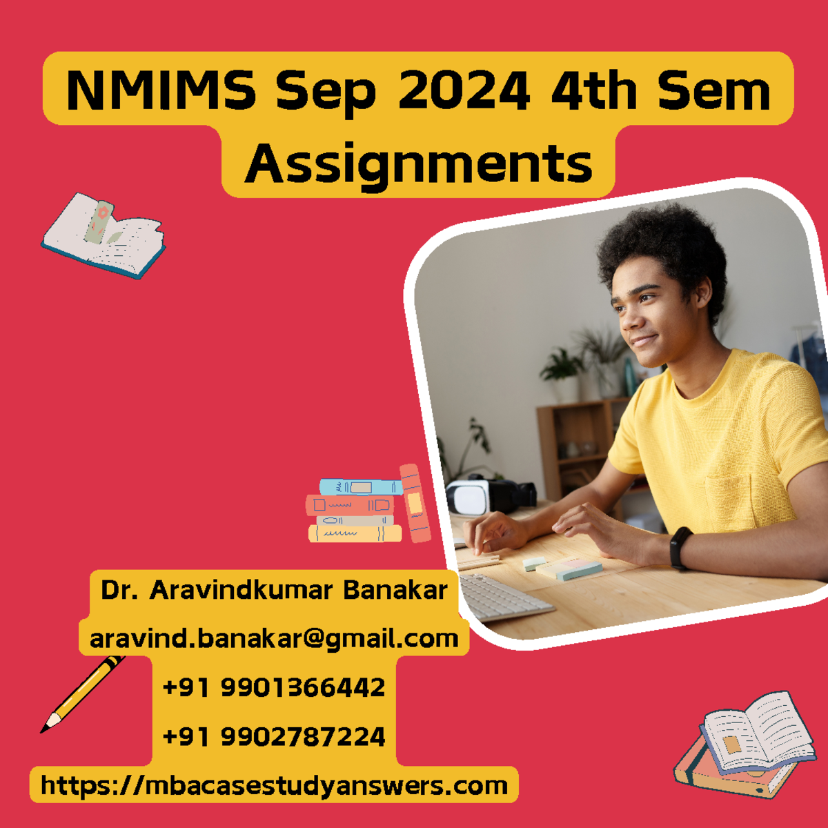 NMIMS SEP 2024 4th Sem Assignments by Dr. Aravind Banakar - 9901366442 - 9902787224 - Studocu