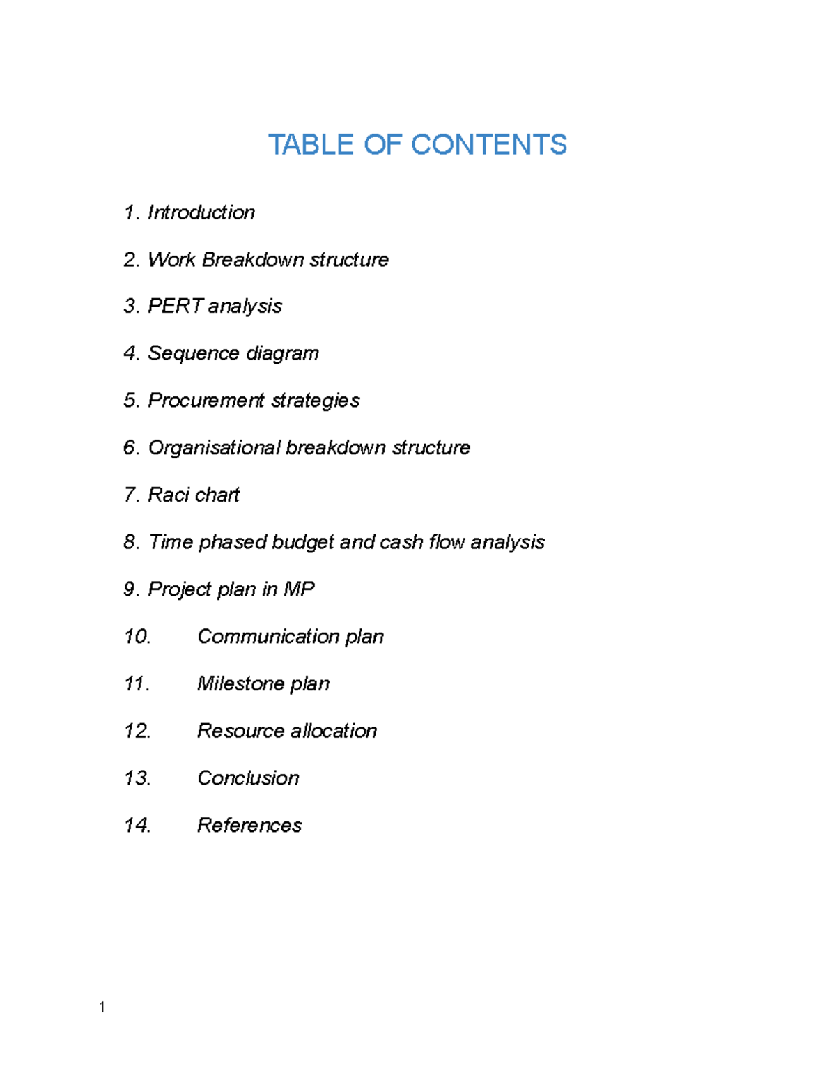 ENGG1865 copy - Group Assignment - TABLE OF CONTENTS Introduction Work ...