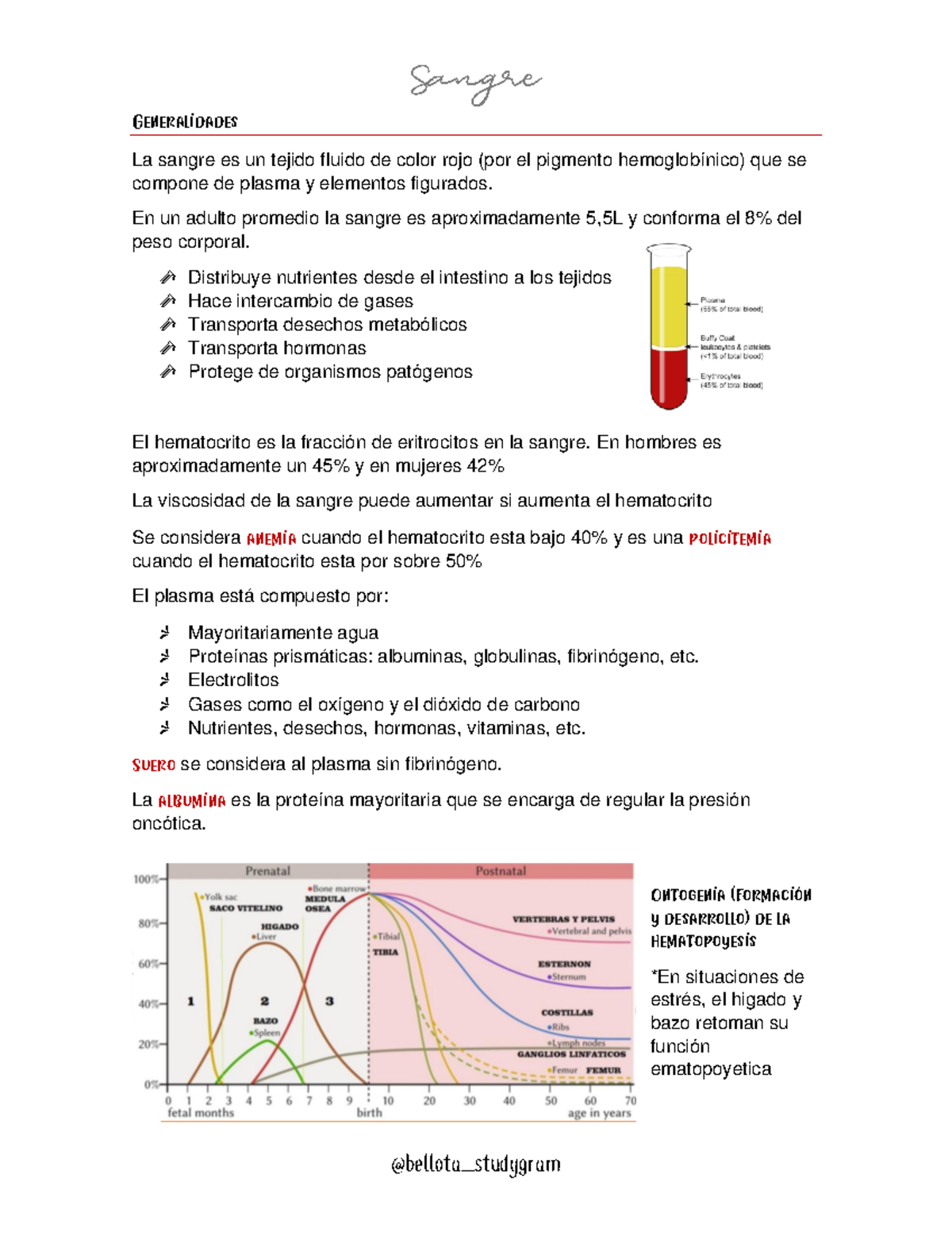 Sangre - Generalidades La sangre es un tejido fluido de color rojo (por ...