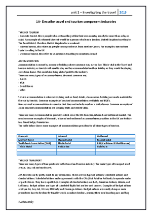Applied Science Unit 3 Revision guide - 3 Please note – To be used with ...