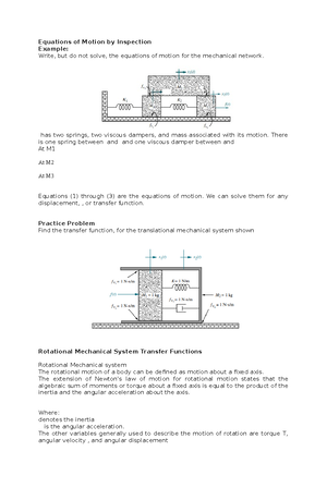 Stability OF Systems - MODULE - I. UNIT TITLE/CHAPTER TITLE Stability ...