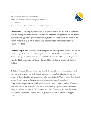 IT-253 Module 3 Activity - IT-253 Module 3 Activity Do you think the ...