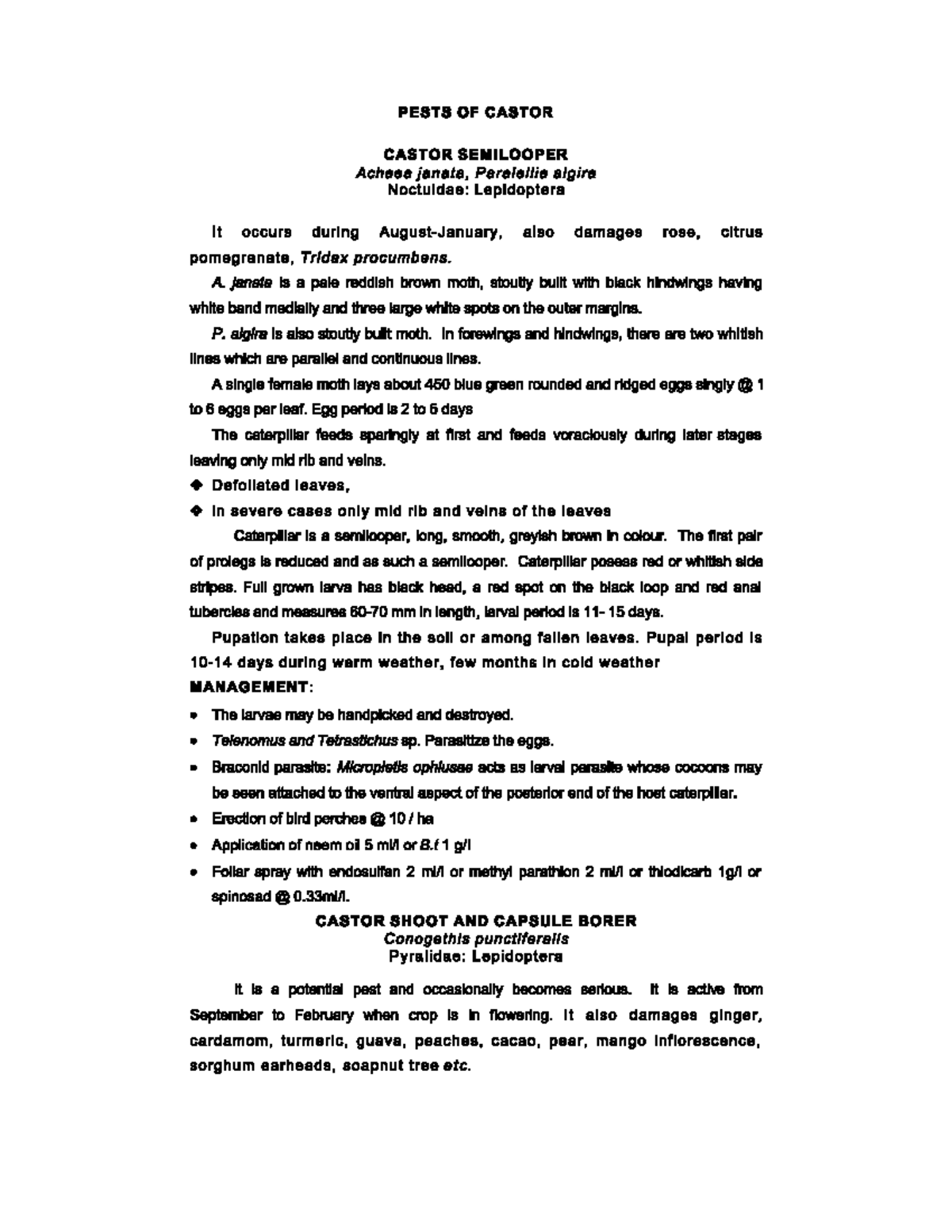 Ento note 4 - ento note - entomology - Studocu