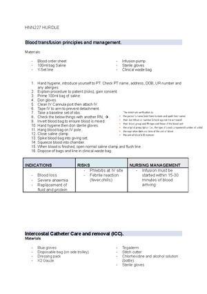 Progress notes guide - CVS: Vital signs- Pt obs recorded and documented ...