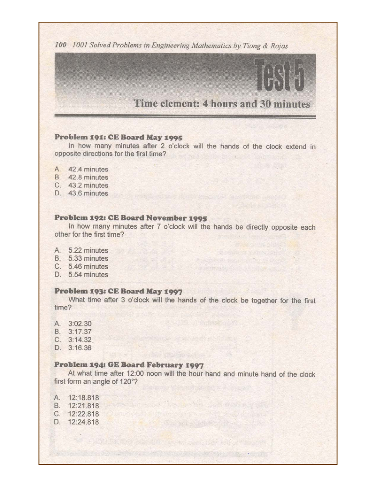 Test 5 - math - Business Administration 2 - Studocu